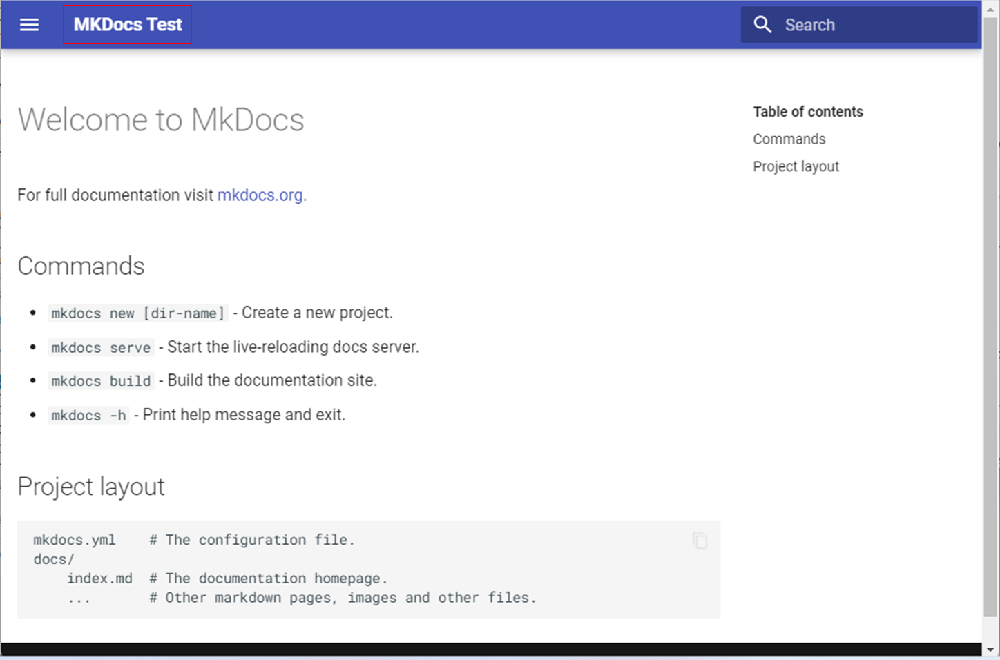 MkDocsでWebページ作成 Python | みやしんのプログラミングスキル通信
